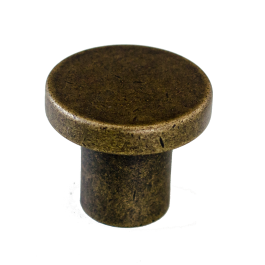 Dial Knop - Antiek Messing | AlleGreepjes